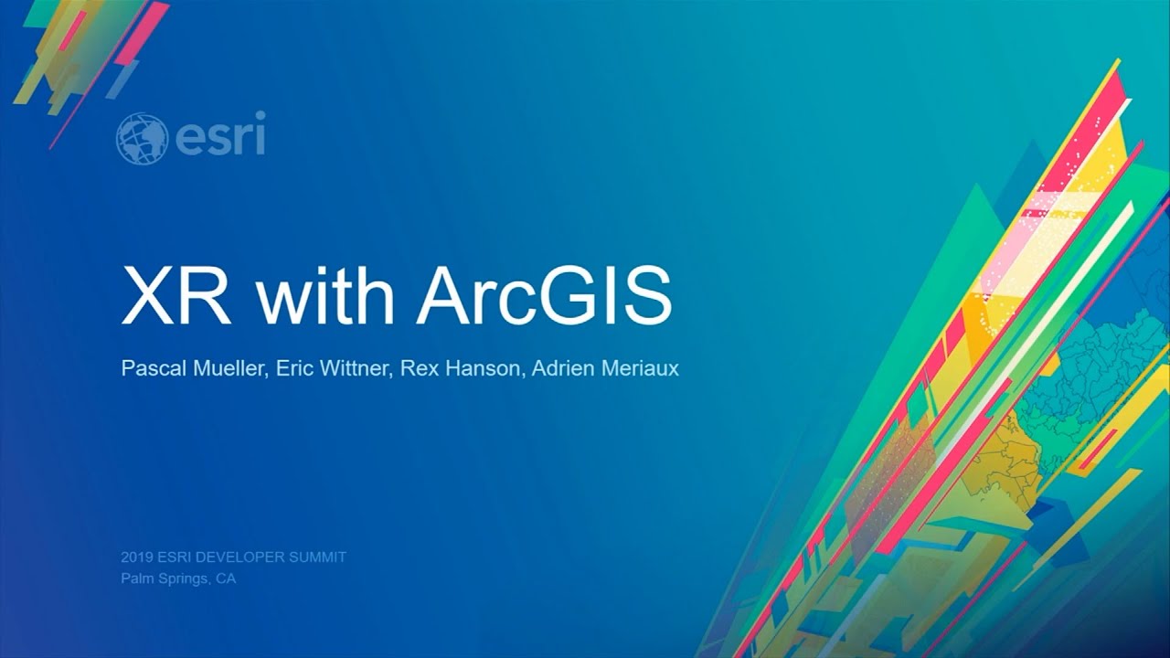 Virtual Reality (VR) and Augmented Reality (AR) with ArcGIS - YouTube