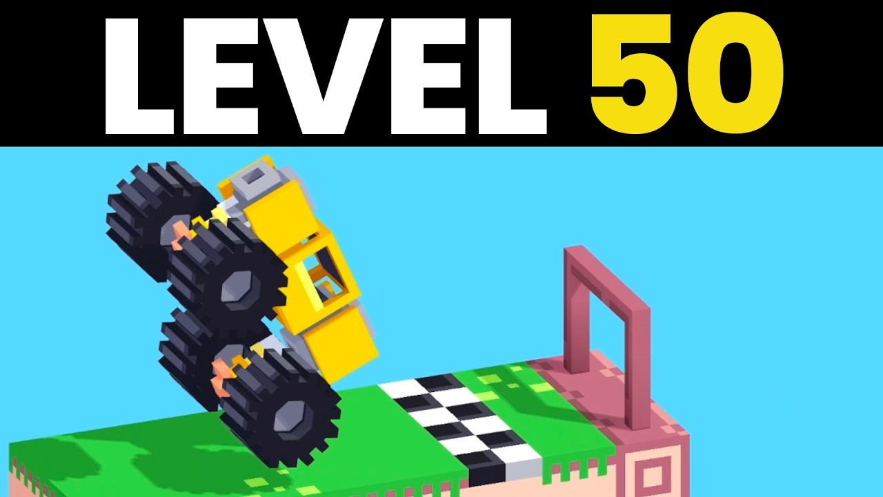 Fancade Drive Mad - Level 50 (PC & Mobile) - Flying Car - Gameplay ...