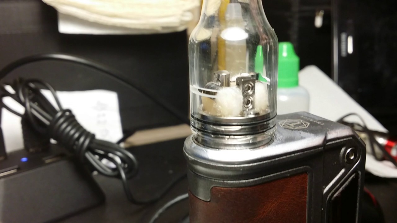 Replacement Glass Tank for Velocity V2 RDA - YouTube