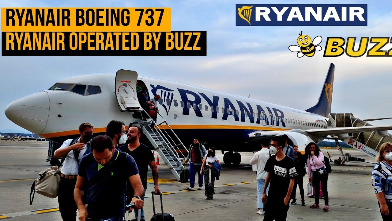 Ryanair operated by Buzz | Flight Report Vienna - Milan B737 - YouTube