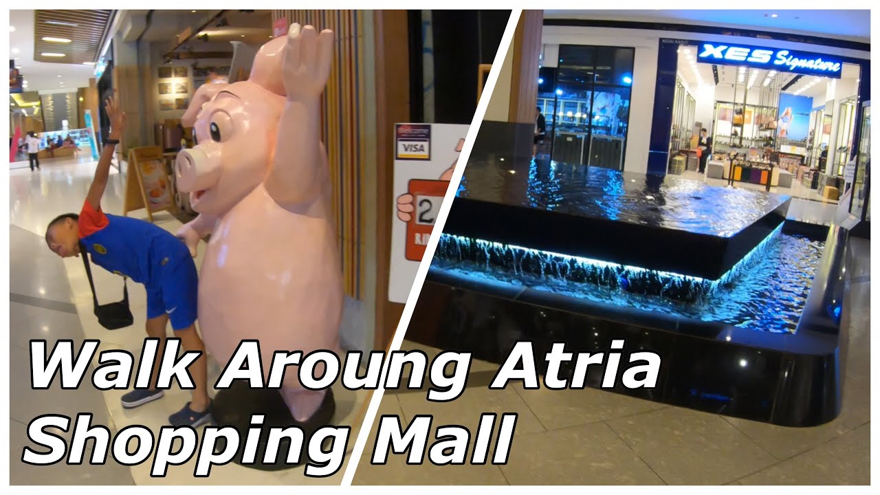 Walk around Atria Shopping Gallery Mall Ground Floor - YouTube