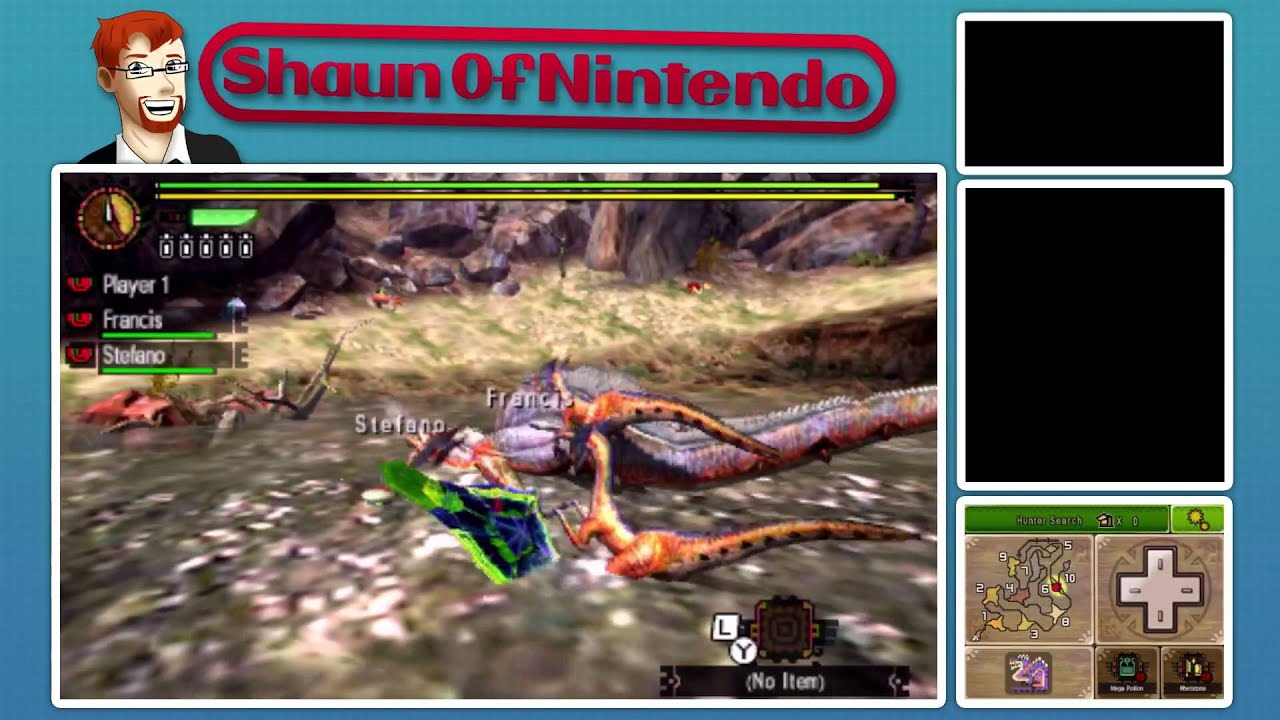 3DS Audio working...kinda (MH4U Demo) - YouTube