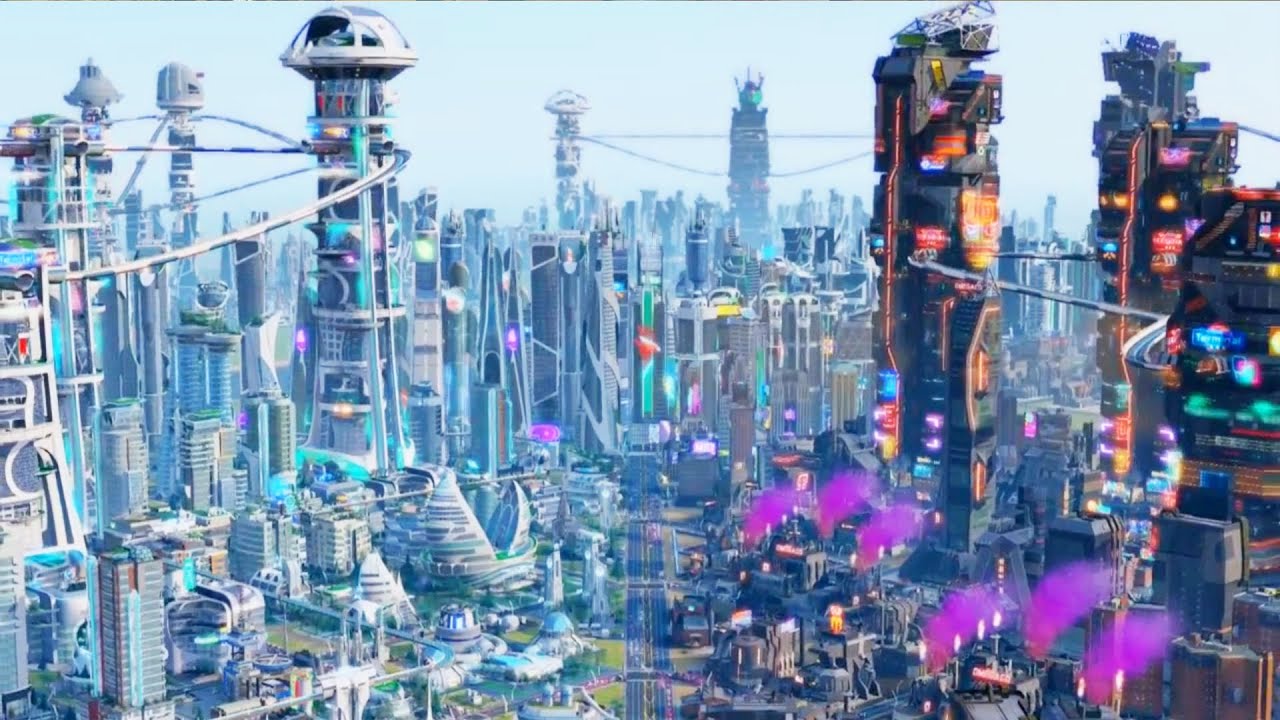 Cities of Tomorrow | Ep. 1 | Cyberpunk City Building Experience in Sim ...
