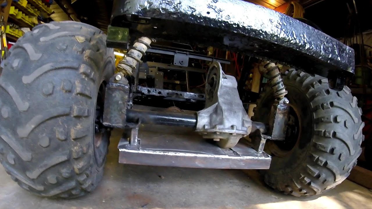 Huntress One. My 94 EZgo Golf Cart. New upgrades. 25 inch tires ...