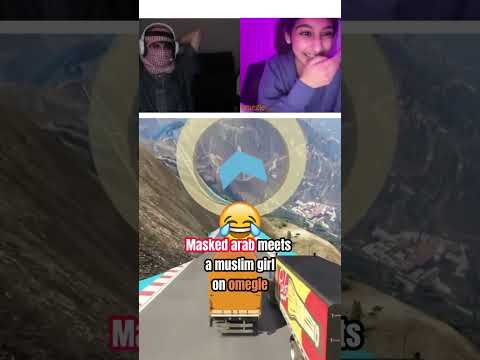 Masked Arab meets a Muslim girl on Omegle