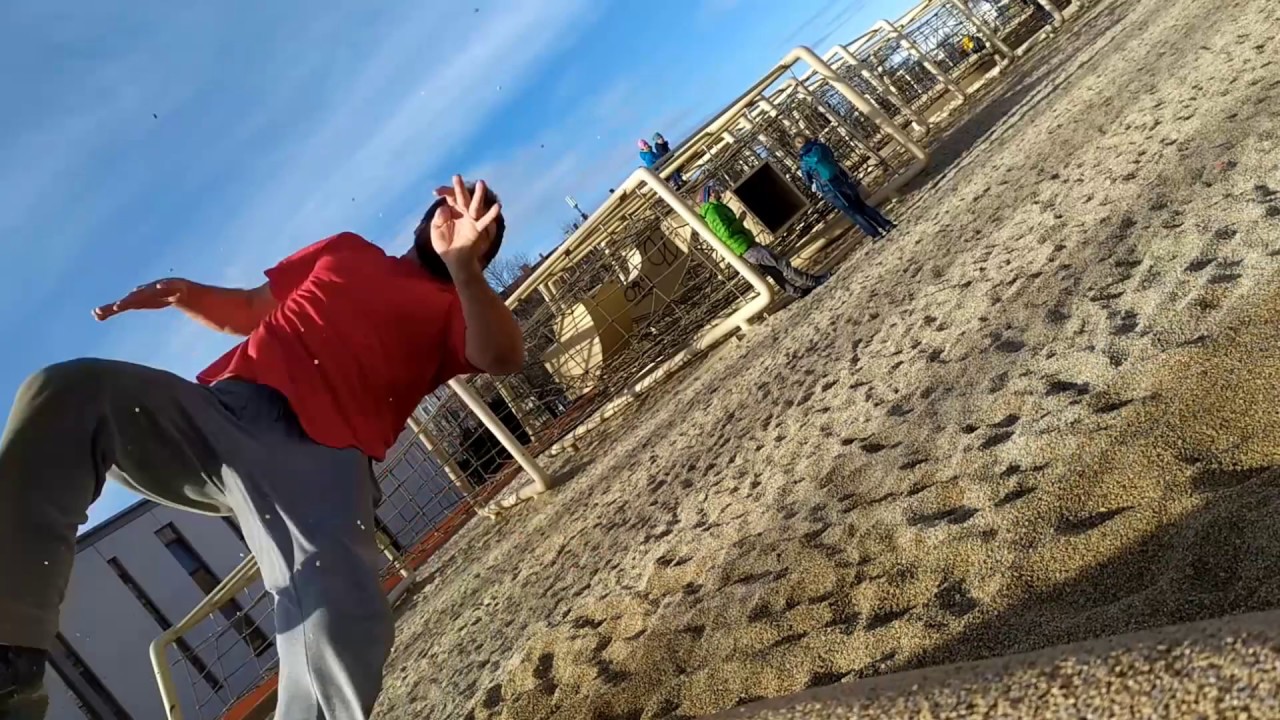 Trinity wall flip (one leg). Progression. - YouTube