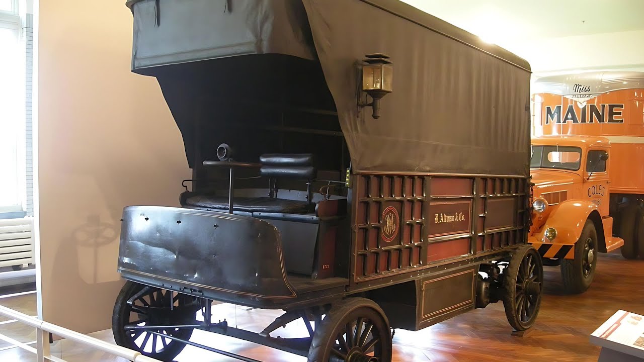 1900 – Wood Electric Truck – History’s First City Electric Truck ⚡🚚🏙️ ...