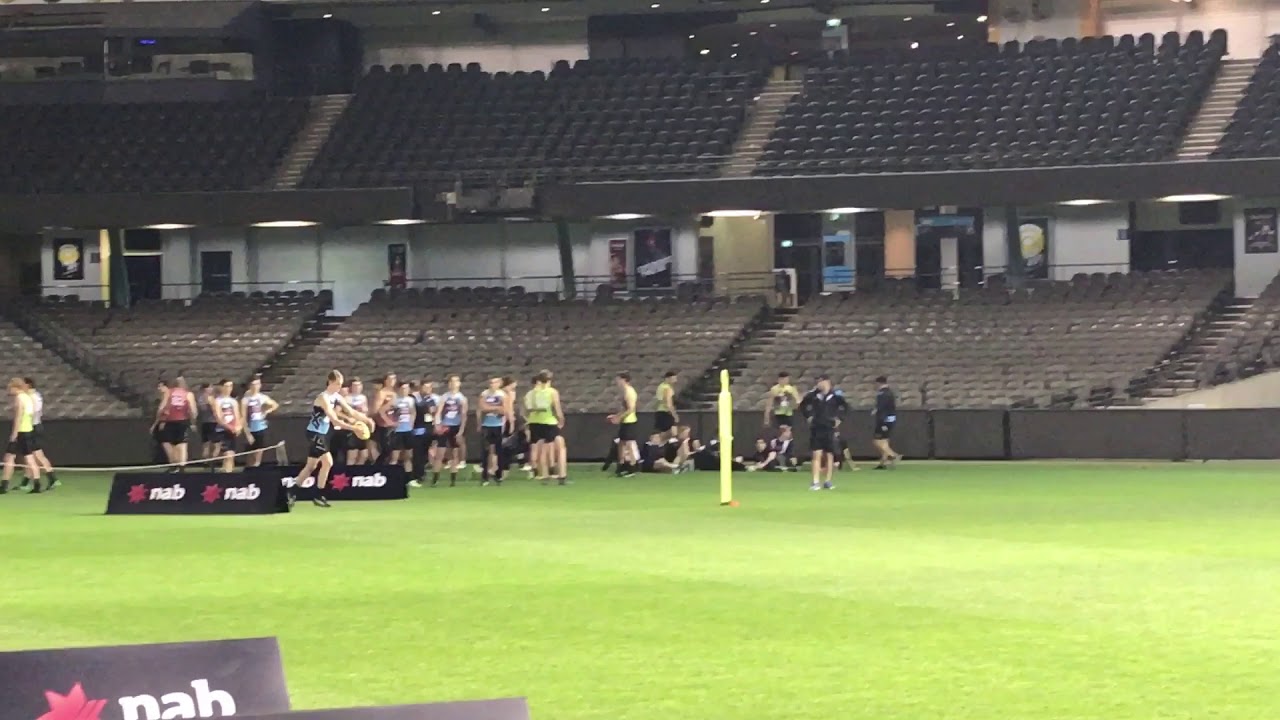 Sturt's Charlie Ballard - Goal Kicking Test 2017 AFL Combine - YouTube