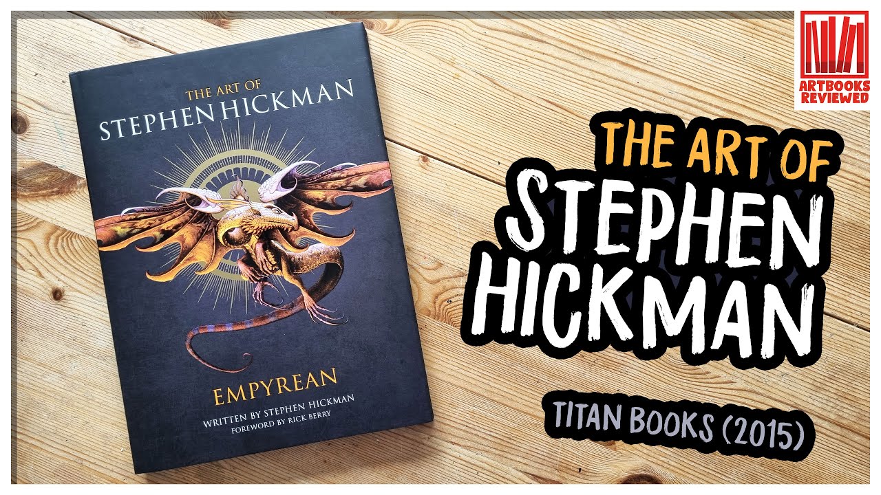 The Art of Stephen Hickman | 4K book review - YouTube