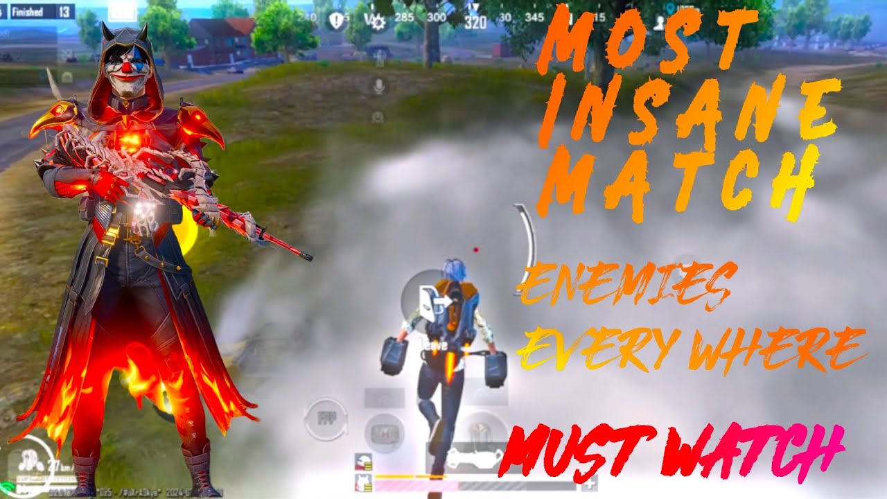 Most intense match of Mecha update, 1hp survival against 3 squad, check ...