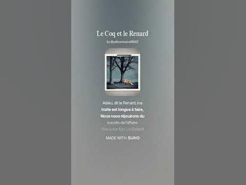 Le Coq et le Renard - YouTube