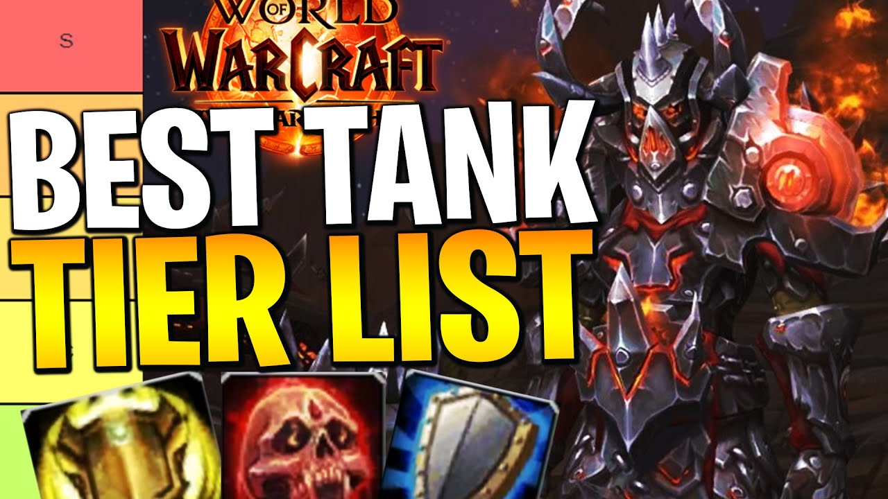 WOW War Within M+ TANK Tier List | What Is The BEST MYTHIC+ TANK SPEC ...