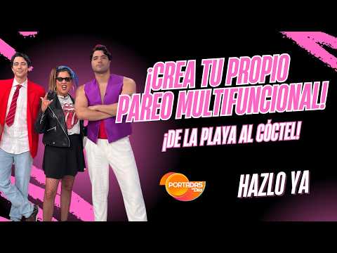🏖️ ¡De la Playa al Cóctel! Crea tu Propio Pareo Multifuncional (Paso a Paso)