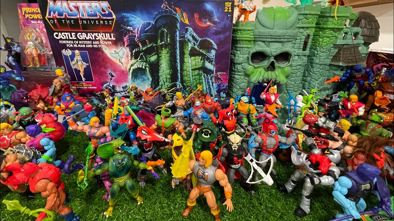 Masters of the Universe Origins with Exclusives Wave 1-13 toy MOTU ...
