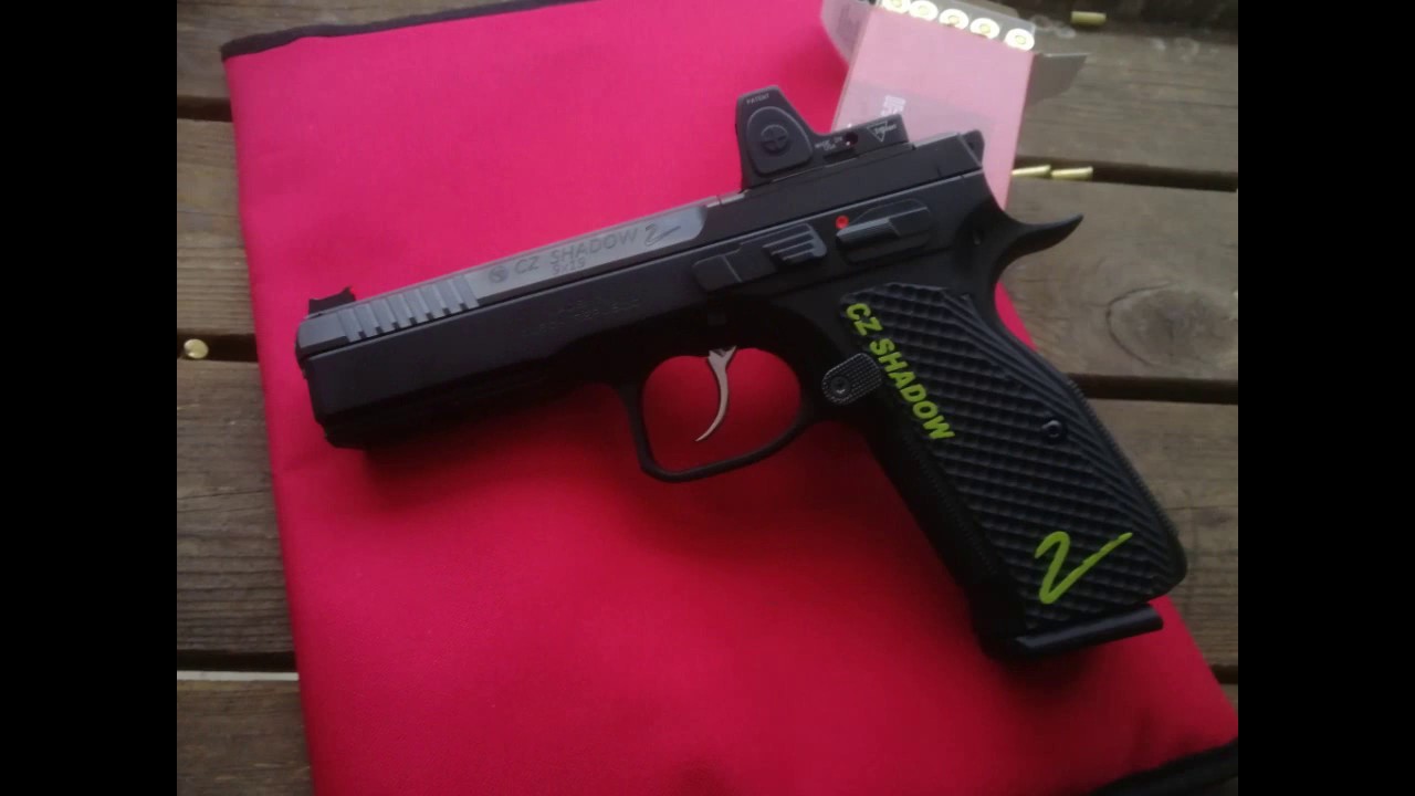 CZ Shadow 2 OR, Trijicon RMR & LOK Grips - YouTube