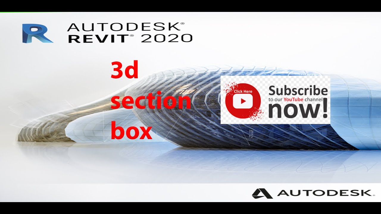 how can work revit 3d section box - YouTube