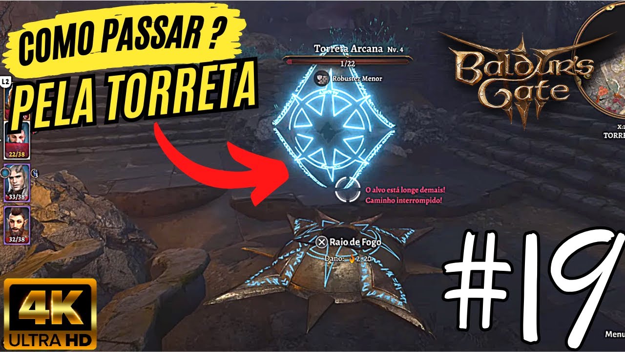 Baldur's Gate 3 Gameplay - COMO PASSAR PELA TORRETA ARCANA ? Explorando ...