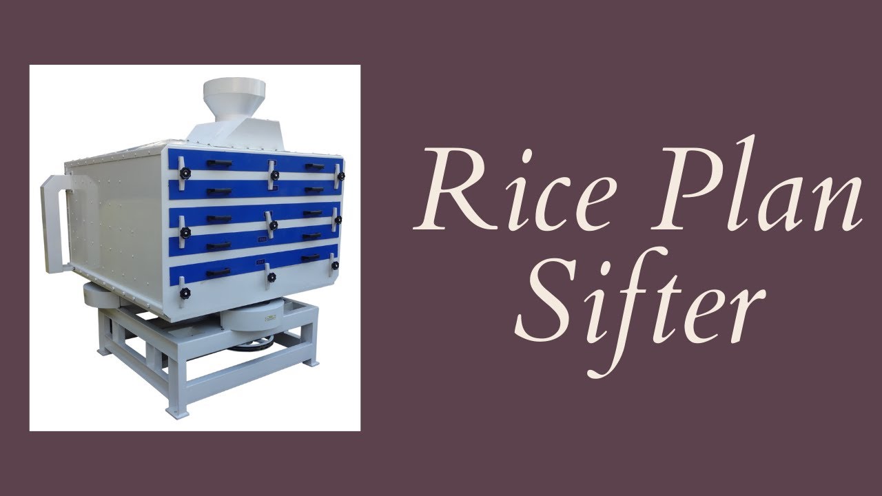 Rice mill machinery - Sifter - YouTube