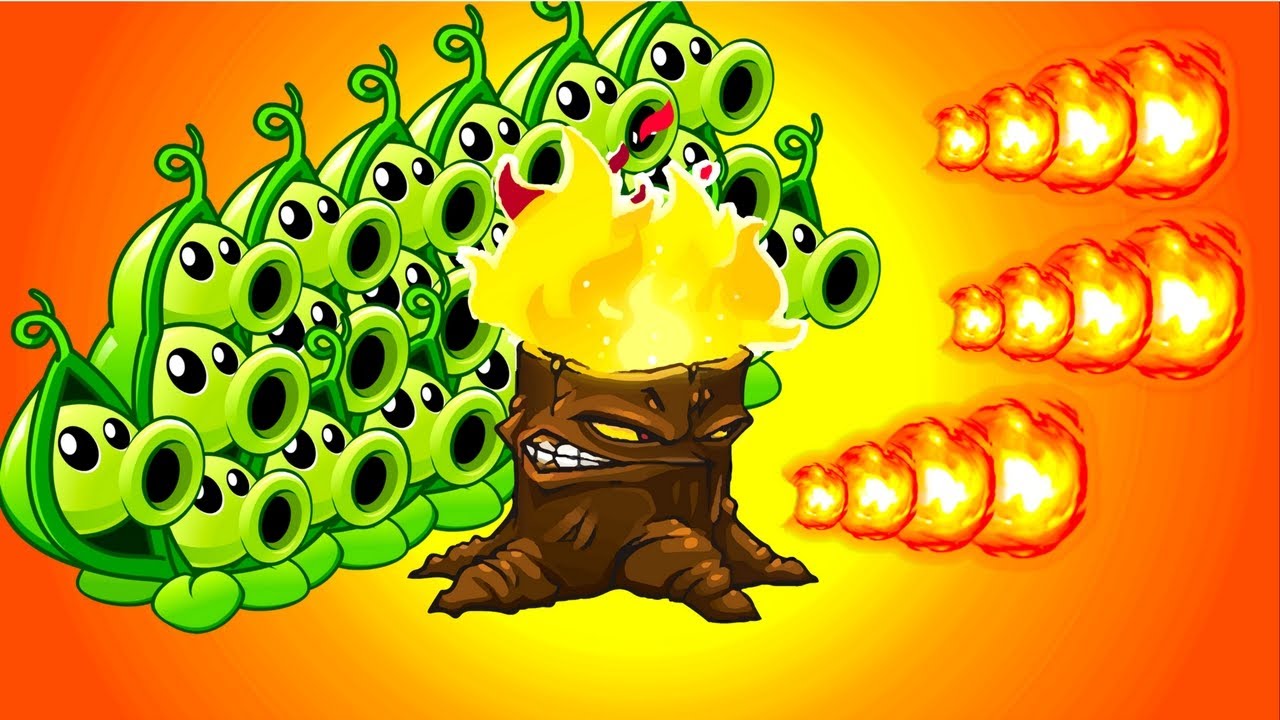 Plants vs Zombies 2 HOT Pea Pod vs Gargantuar - YouTube