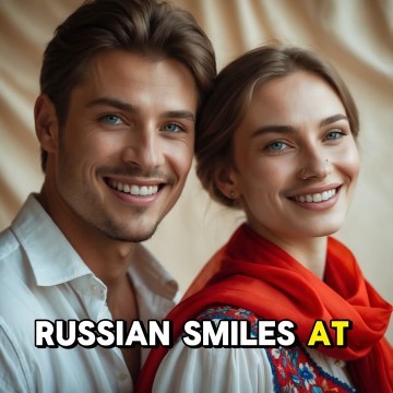 Why do Russians never Smile in Photos? #shorts #foryou - YouTube