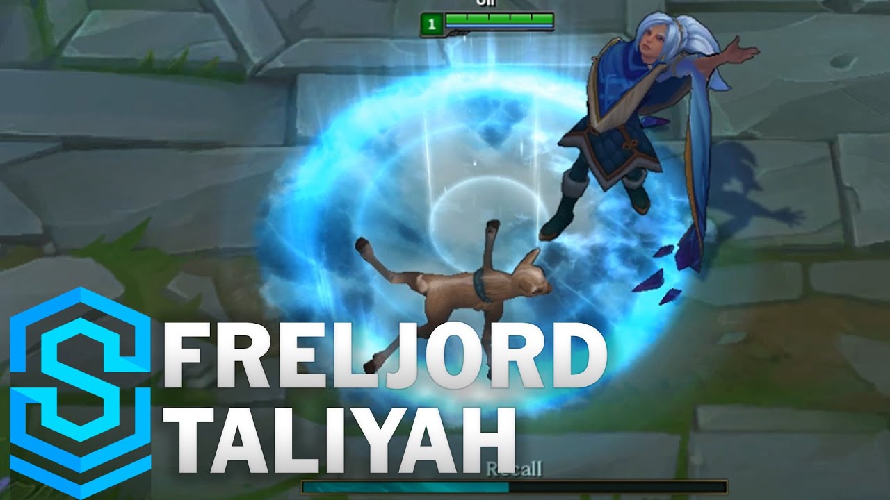 Freljord Taliyah Skin Spotlight - Pre-Release - League of Legends - YouTube