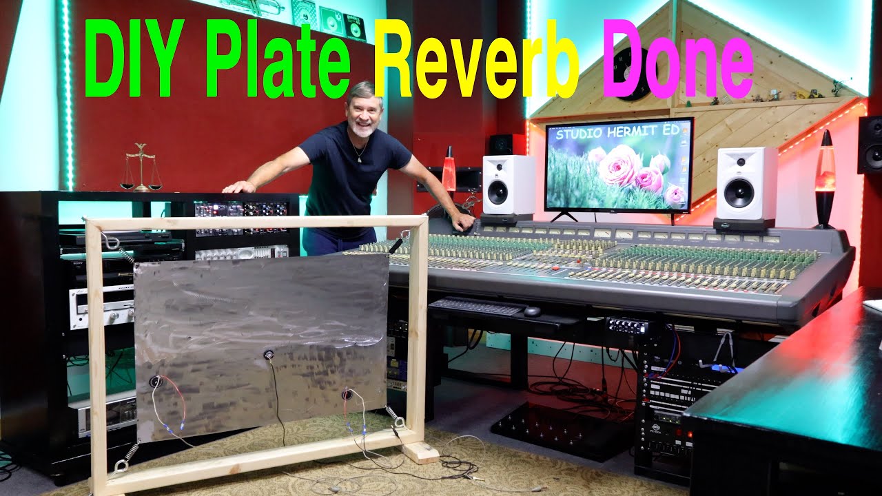 DIY Plate Reverb and an old man - YouTube