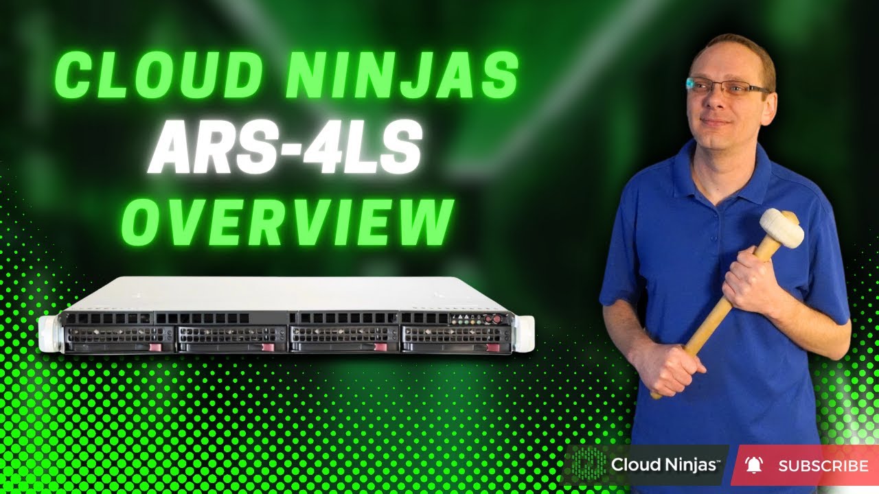 Cloud Ninjas ARS-4LS Server Overview: AMD Ryzen Powerhouse | DDR5 ...