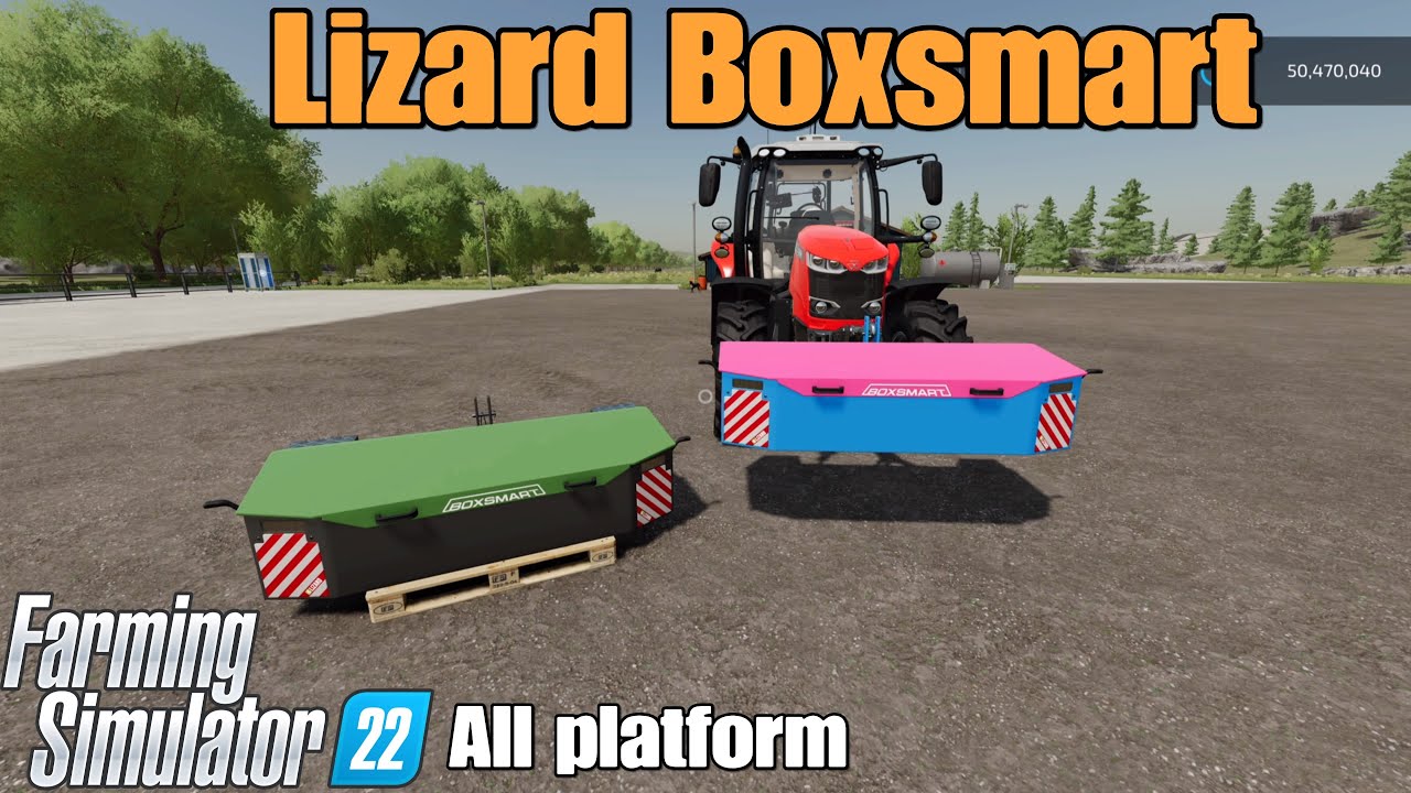Lizard Boxsmart / FS22 mod for all platforms - YouTube