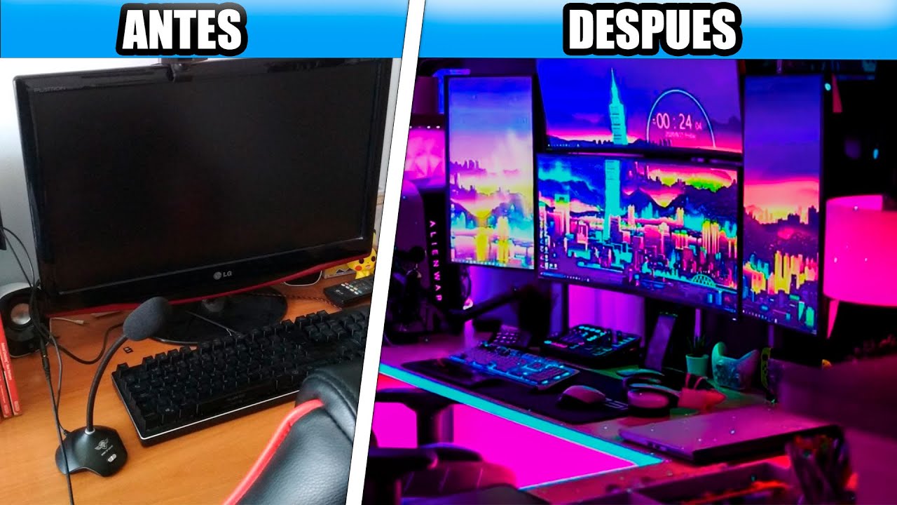 5 ACCESORIOS BARATOS para MEJORAR tu SETUP - YouTube