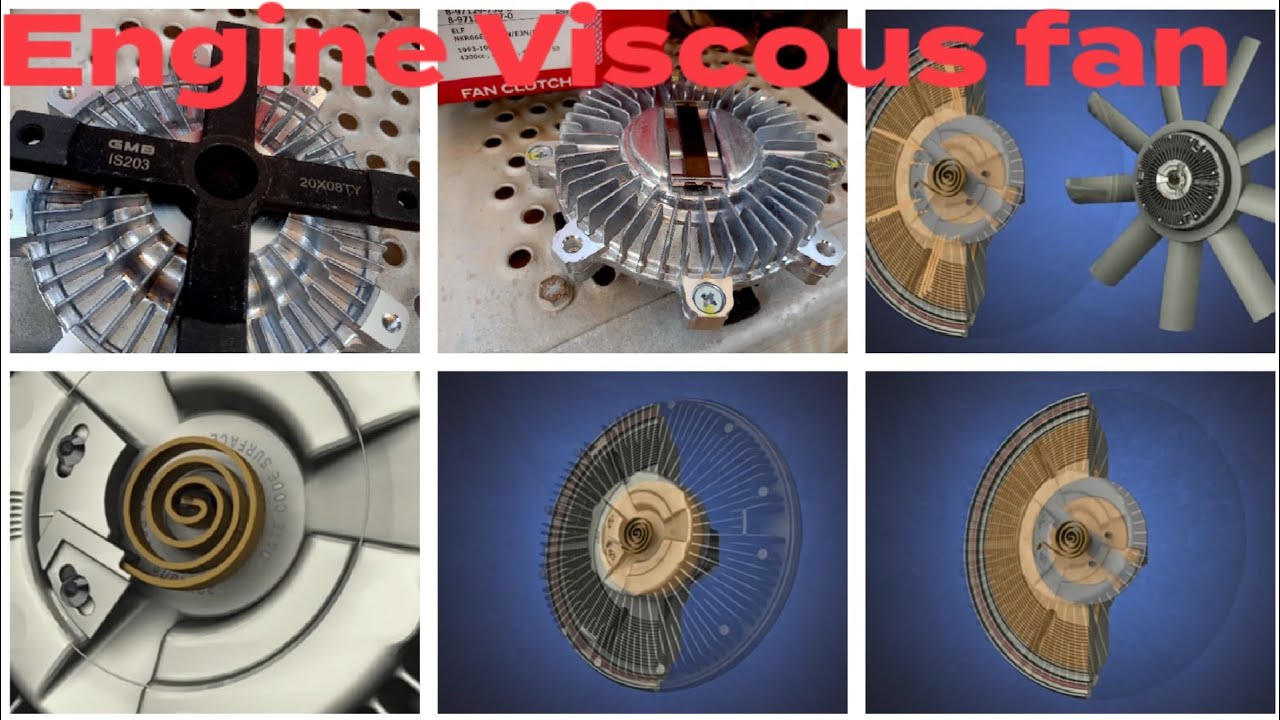 Engine Viscous fan working/Temperature high low - YouTube