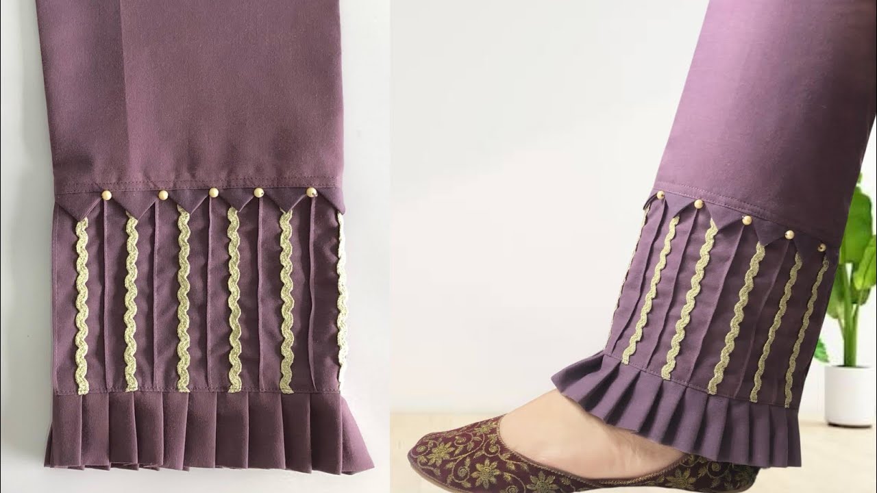 Latest trouser design || pintex trouser design 2024 || # ...