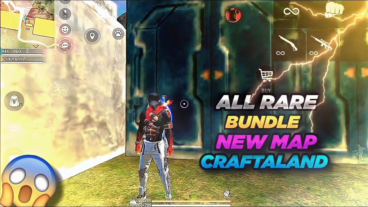 Free Fire New Craftland Map All Bundle 😱 Free Fire Craftland Map Code 🔥 ...
