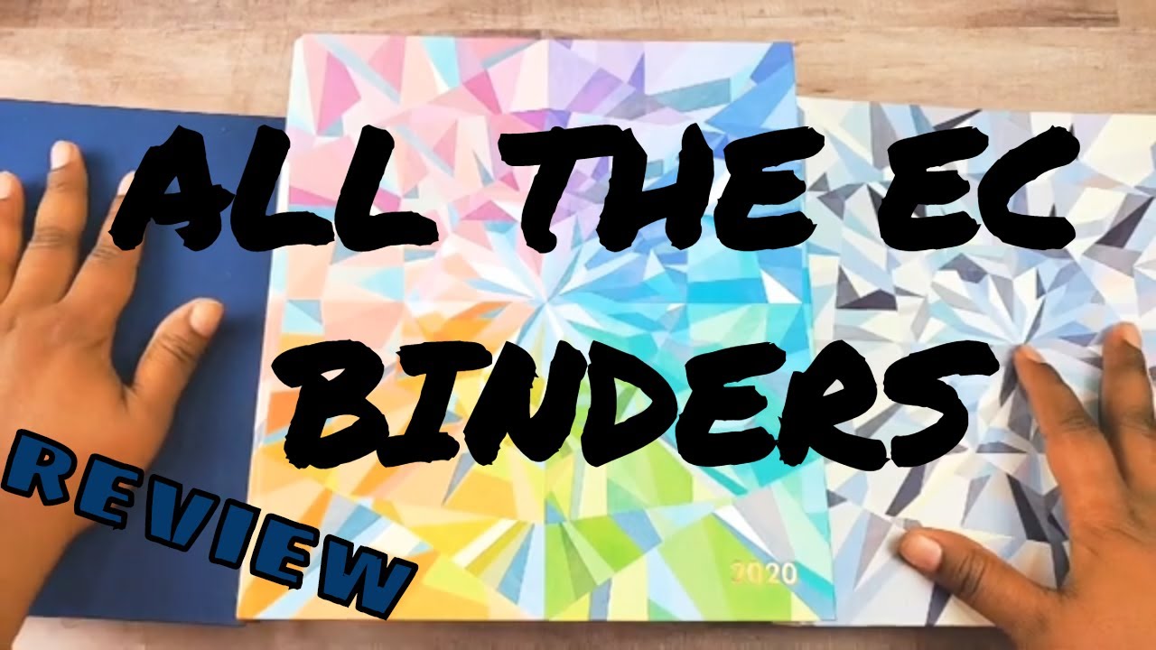 Erin Condren Binder Comparison | ALL THE ERIN CONDREN BINDERS - YouTube
