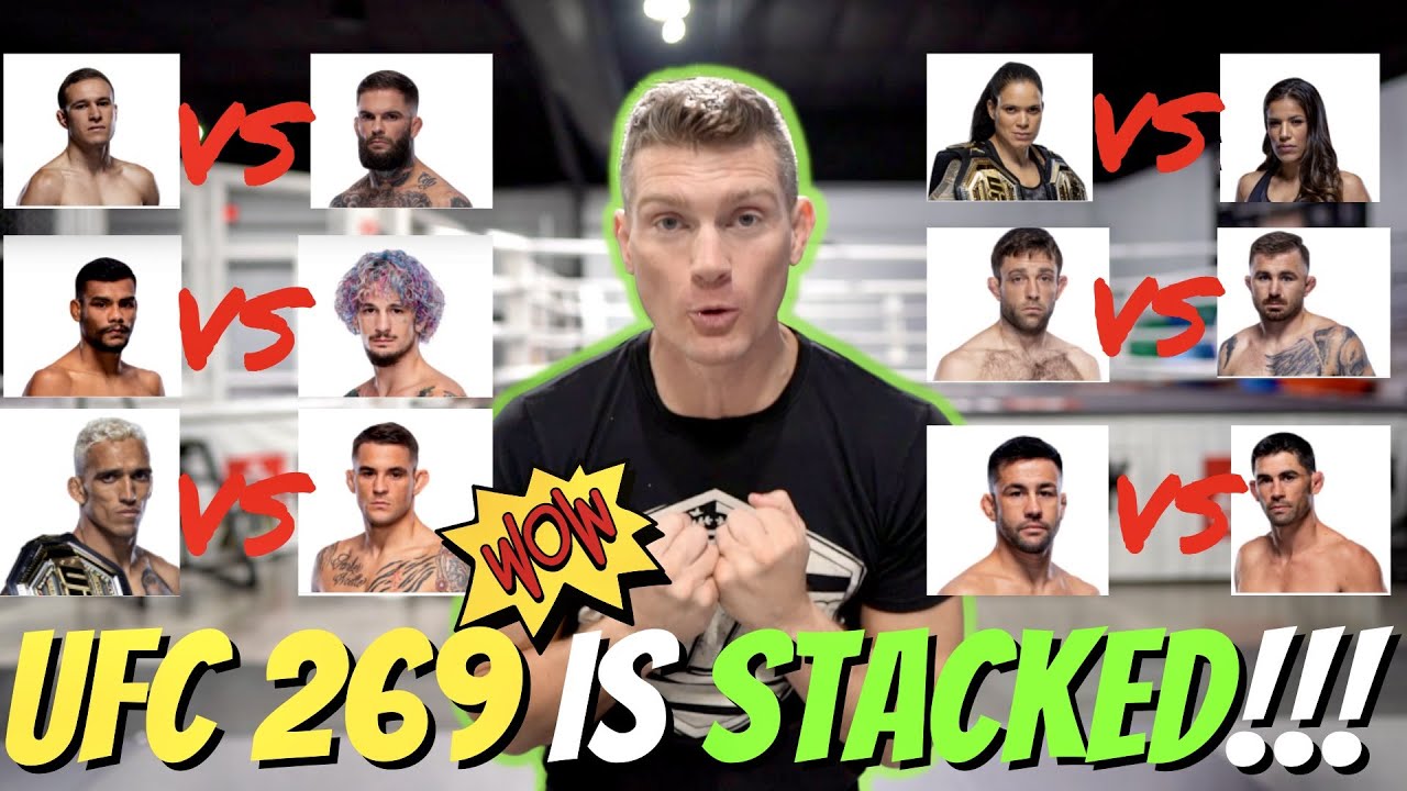 THE FIGHT I'm MOST EXCITED For On UFC 269!!! Wonderboy Breakdown - YouTube