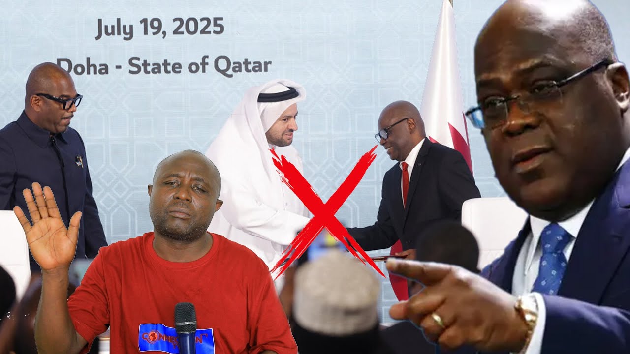KEREKA NIMUNYICA,TSHISEKEDI YASHYIZE UMUPFUNDIKIZO KUBIGANIRO BYA DOHA ...