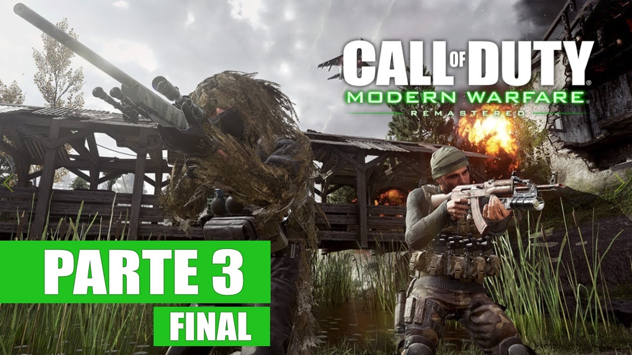 Call of Duty: Modern Warfare Remastered (2017) - Campanha ATO 3 FINAL ...