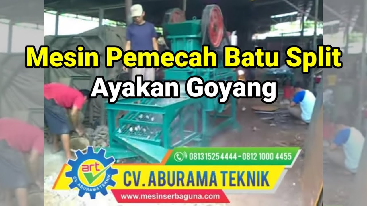 Mesin Pemecah Batu Split, 0813 1525 4444 / 0812 852 44434, Stone ...