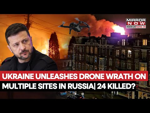 Ukraine Unleashes Massive Drone Strikes On Russia | 24 Killed In Kherson, Energy Sites Targeted?