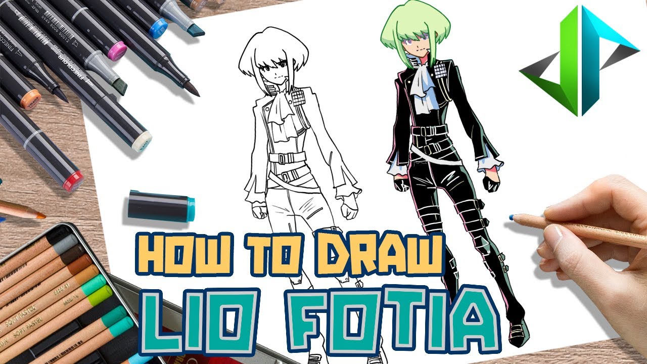 [DRAWPEDIA] HOW TO DRAW LIO FOTIA FROM PROMARE - STEP BY STEP DRAWING ...
