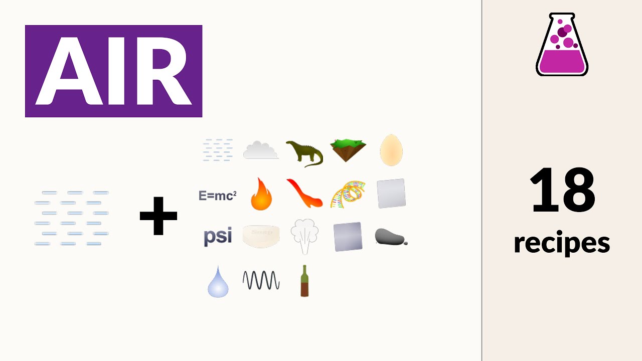 How to use AIR in Little Alchemy - YouTube