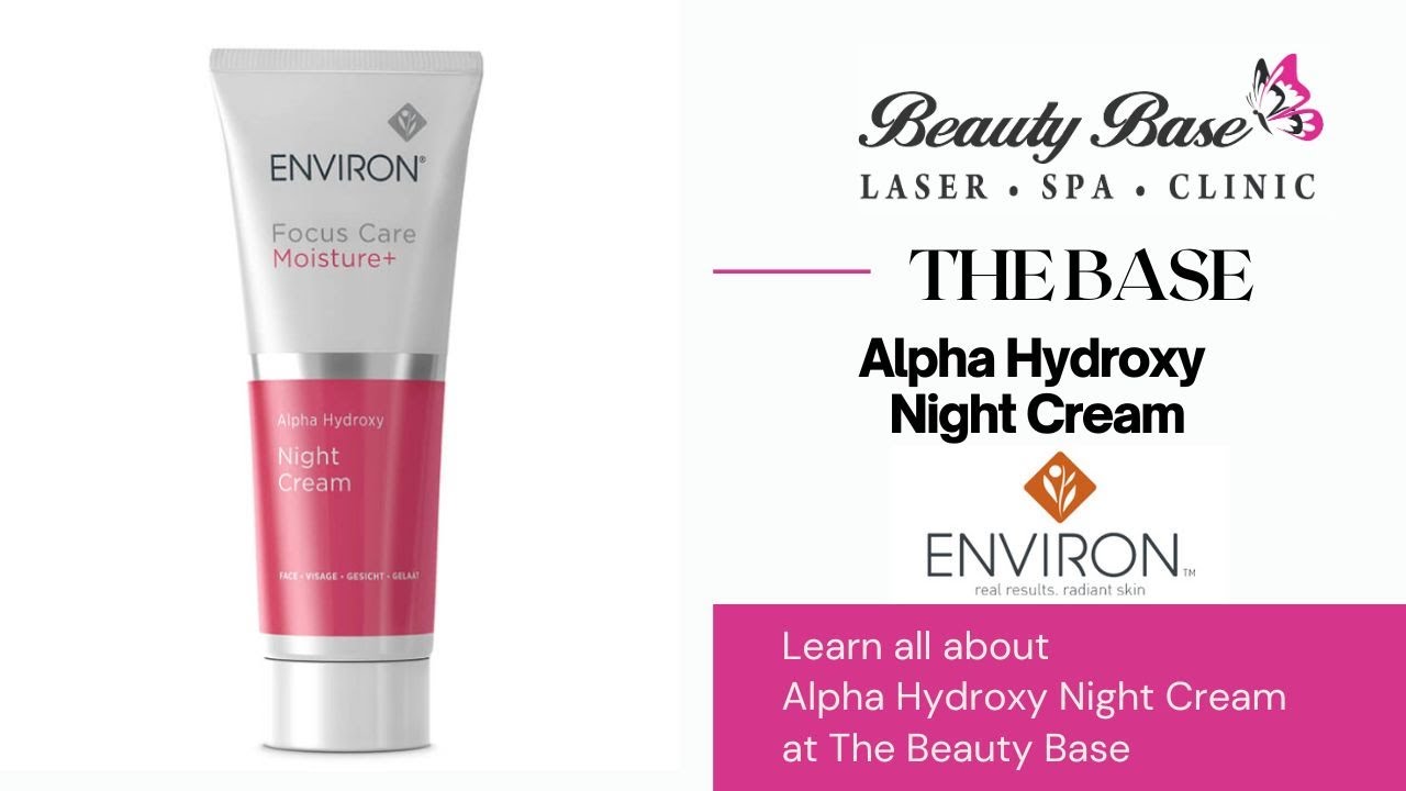 Environ Alpha Hydroxy Night Cream - Therapist Advice at The Beauty Base ...