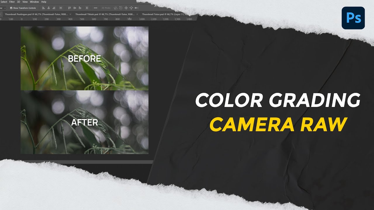 Cara Color Grading Menggunakan Camera RAW | Tutorial Photoshop #18 ...