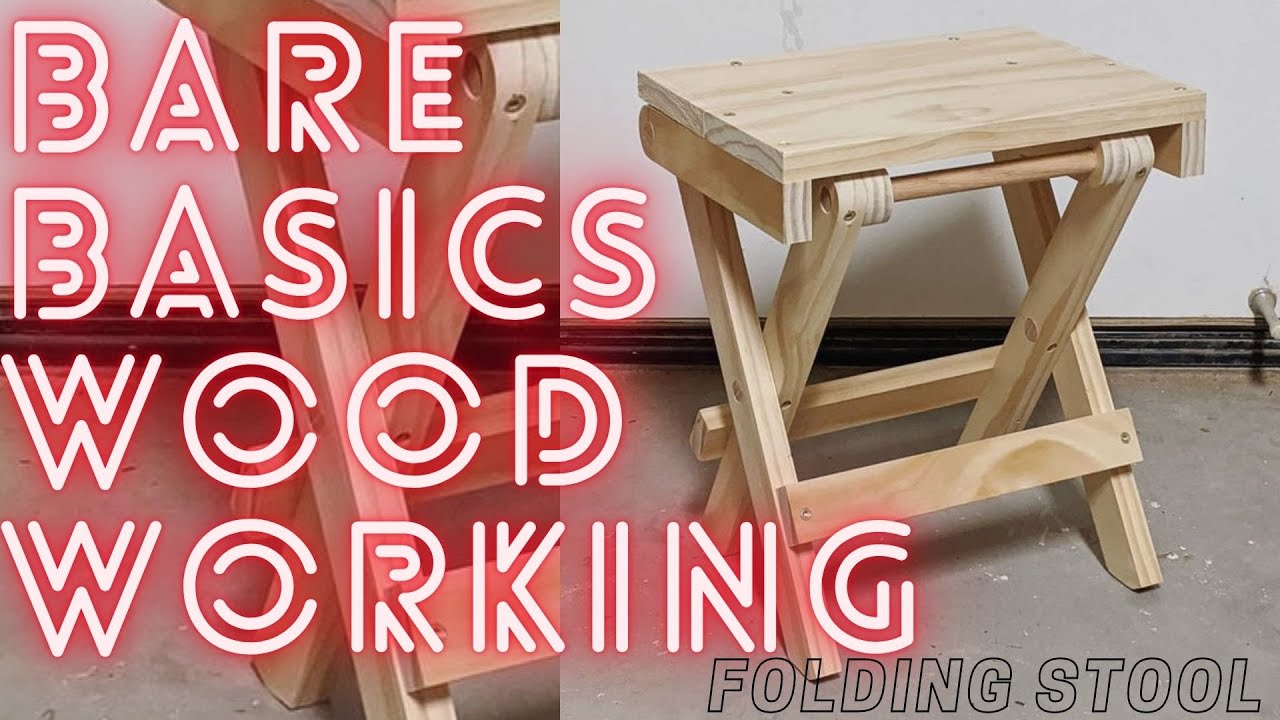 Incredible Portable DIY Folding Stool - YouTube