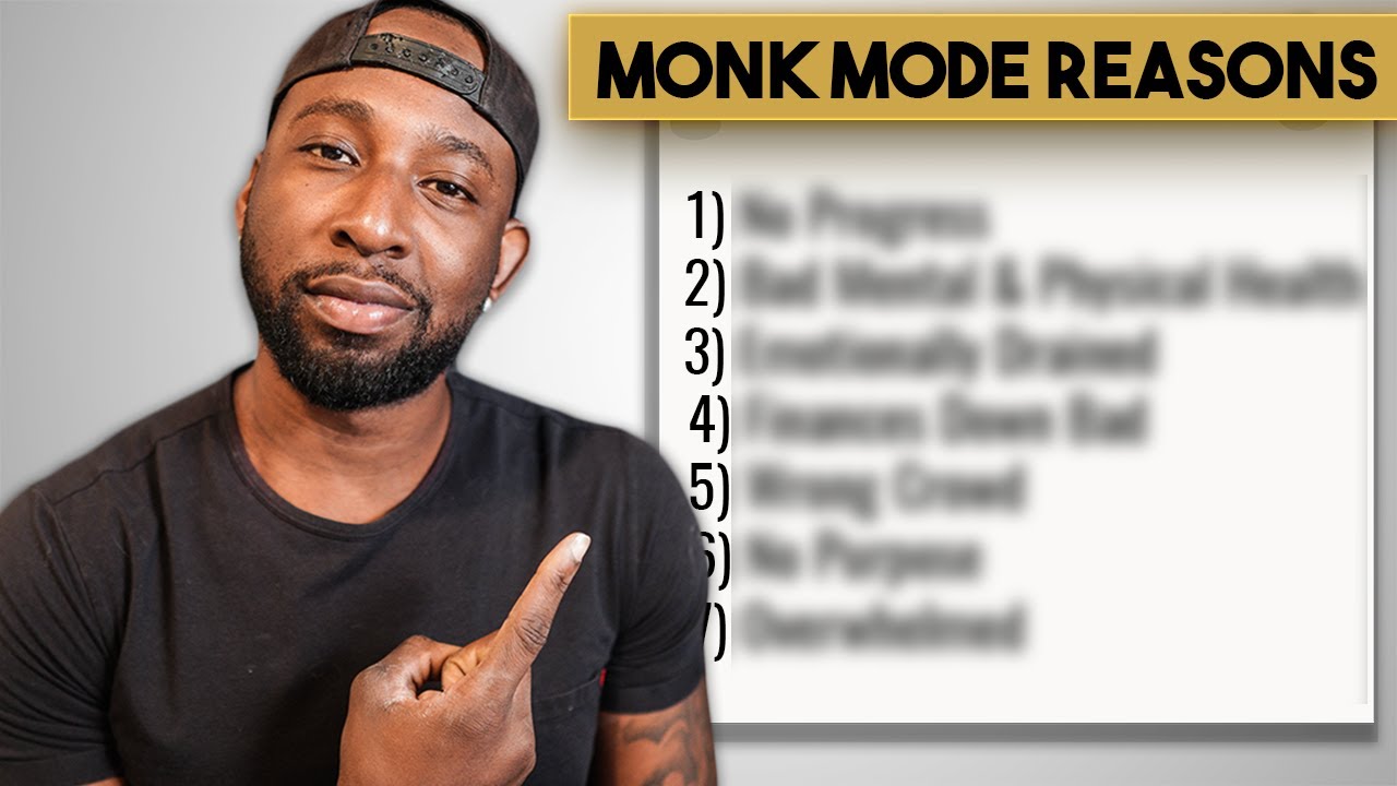 7 Signs Men Need To Go MONK MODE - YouTube