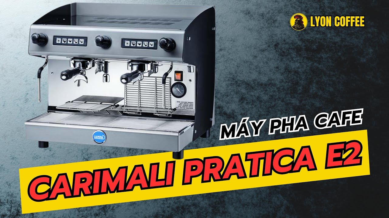Máy pha cà phê Carimali Pratica E2 | Máy pha cafe 2 group - YouTube
