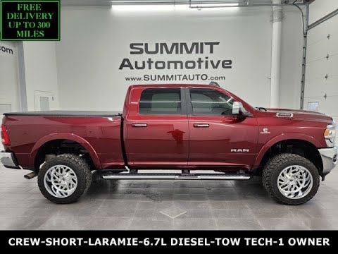 2021 RAM 2500 LARAMIE LVL A SNOW CHIEF FUEL WHEELS DIESEL 4K WALKAROUND ...