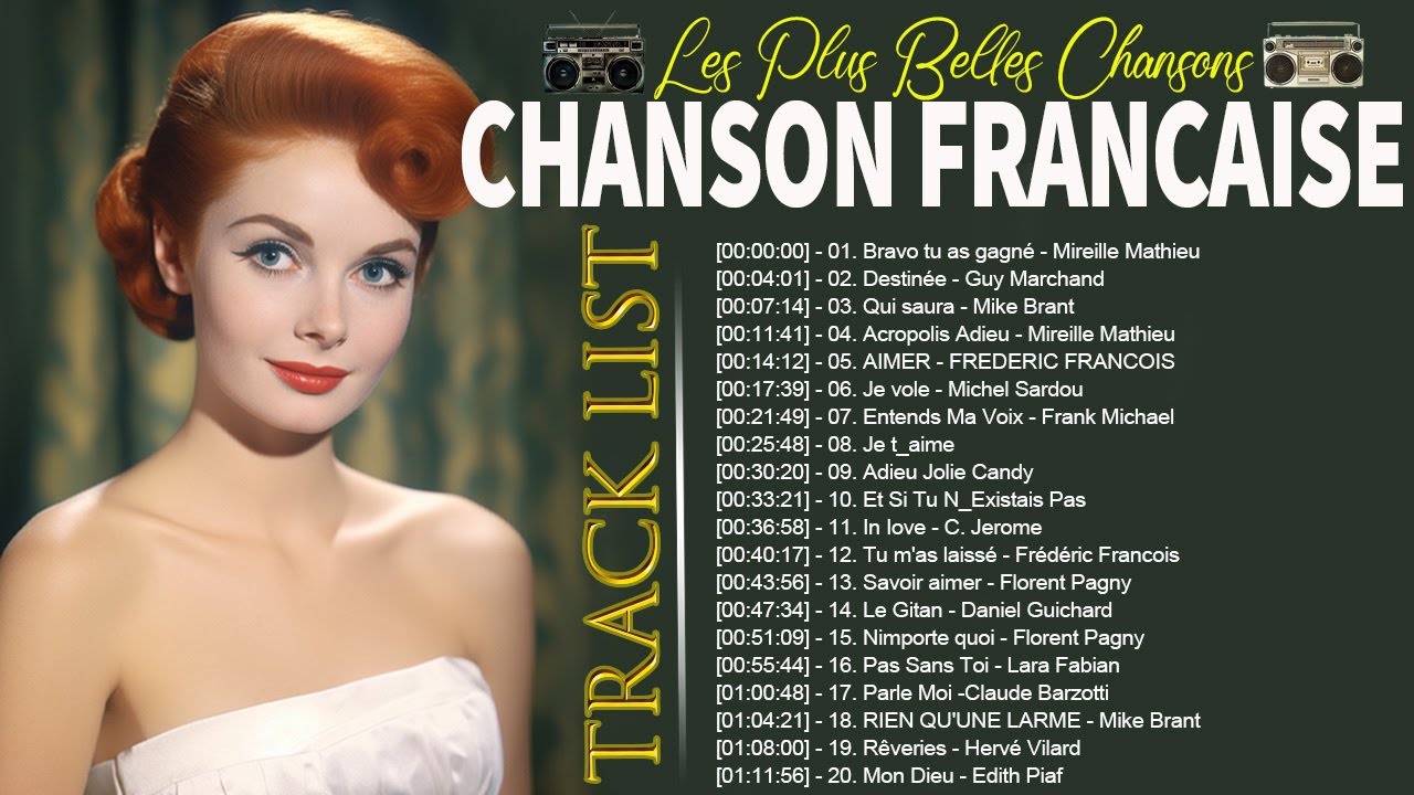 Nostalgie Chansons Francaise - Les 100 Plus Belles Chansons Francaise ...
