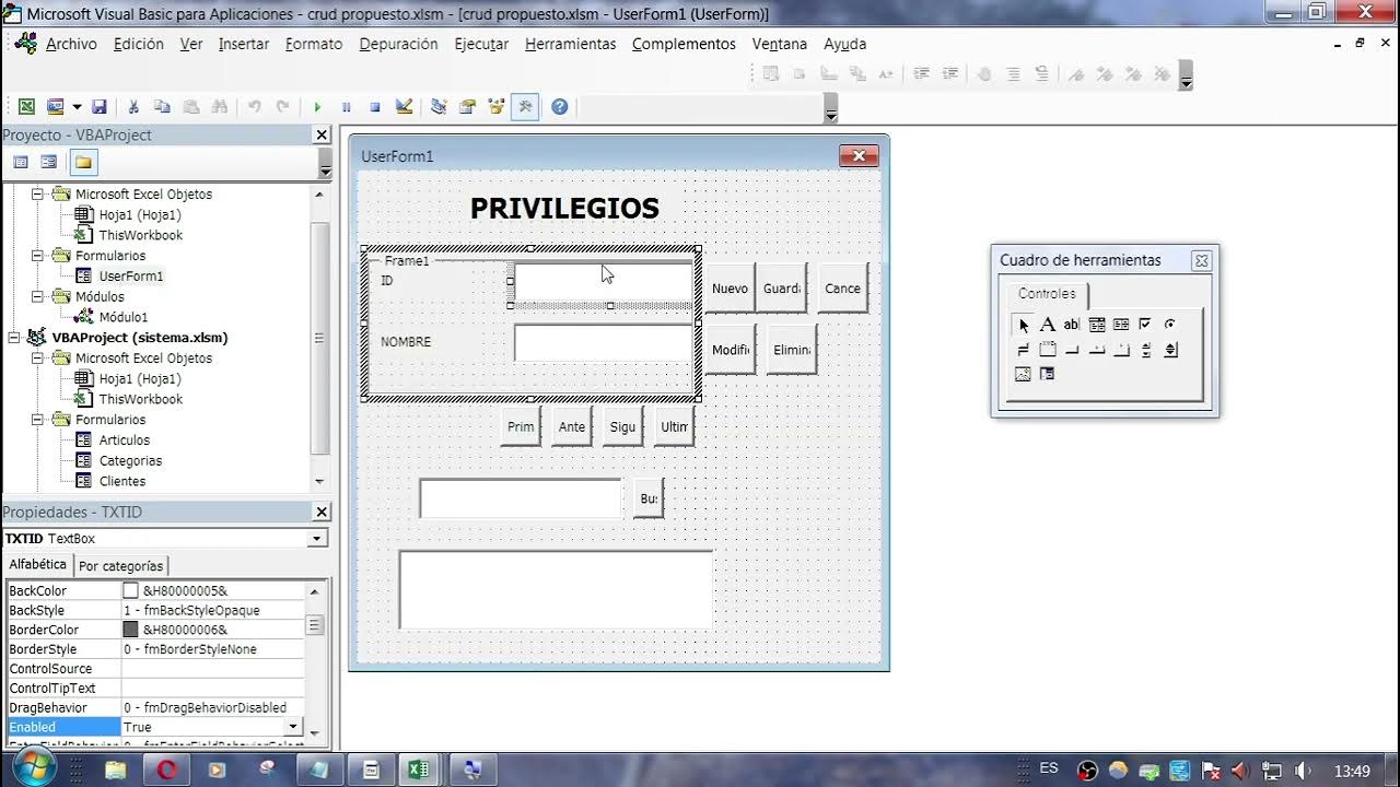 4 VBA PROGRAMANDO NUEVO Y GUARDAR - YouTube