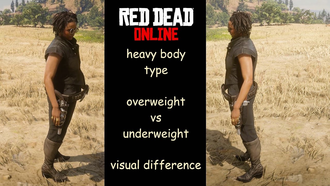 RDO Overweight Vs Underweight Visual Difference With Heavy Body Type YouTube rdo-overweight-vs-underweight-visual-difference-with-heavy-body-type-youtube
