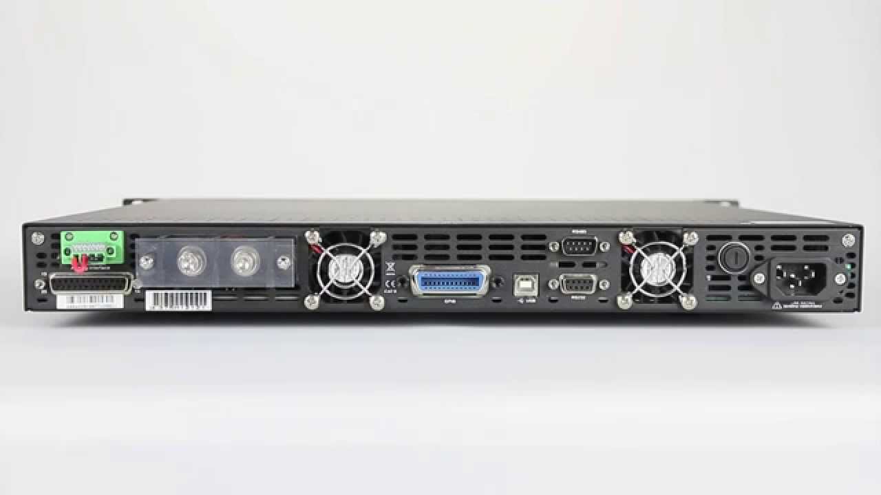 Fuente de poder BK Precision 9115 - YouTube
